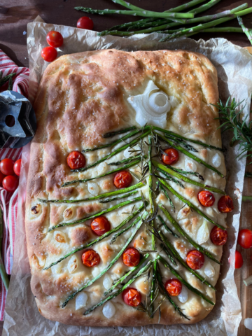 How to Make a Beautiful Holiday Focaccia - Penny Pennington Weeks