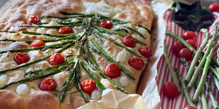 How to Make a Beautiful Holiday Focaccia - Penny Pennington Weeks